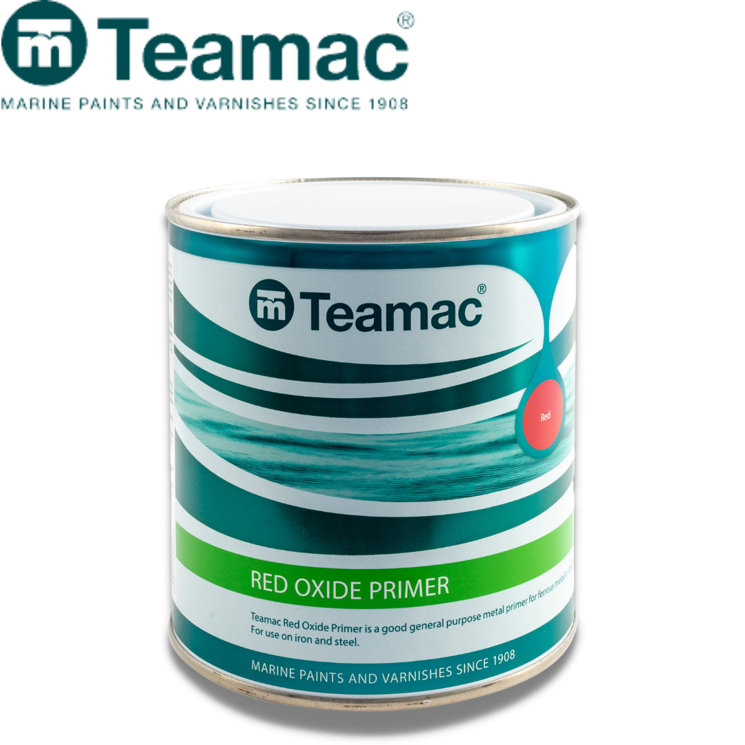 Teamac Marine Red Oxide Primer - 1 Litre – Park Gate Leisure
